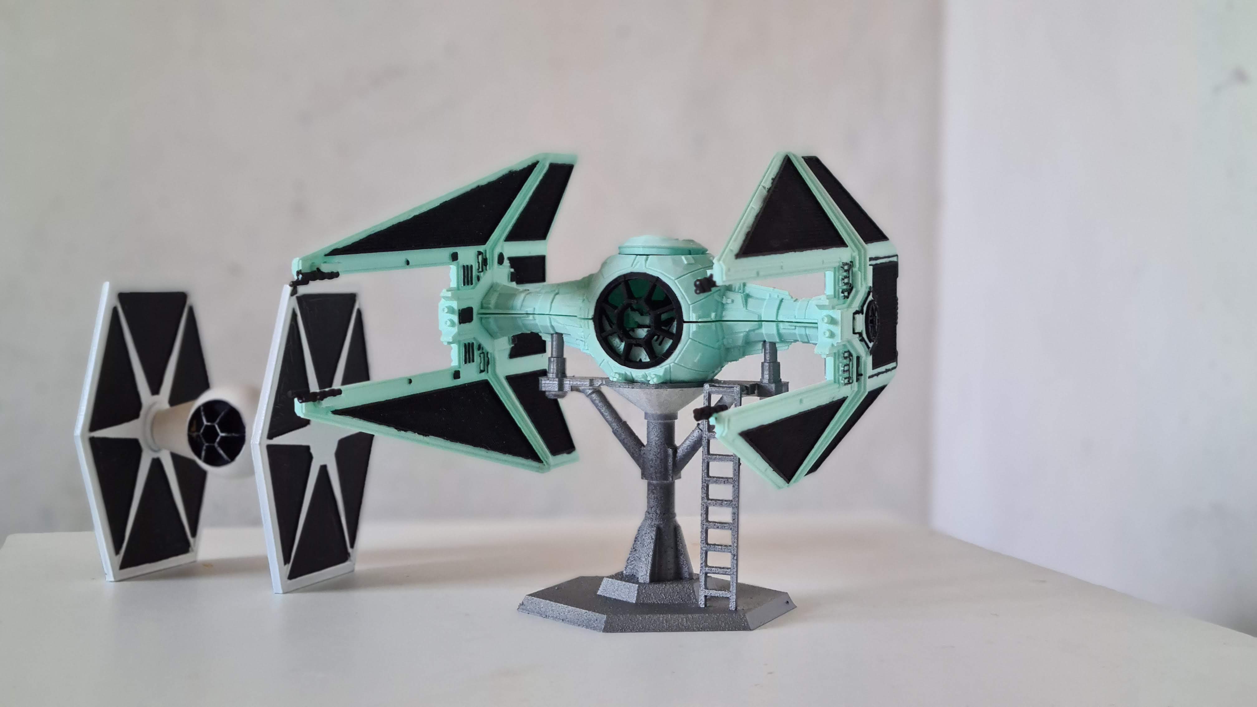 3D Printable TIE Fighter by Matthys West