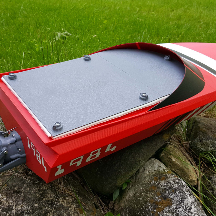 3D Print of KwikJet - The 3D Printable Jet Boat by Merlin1974