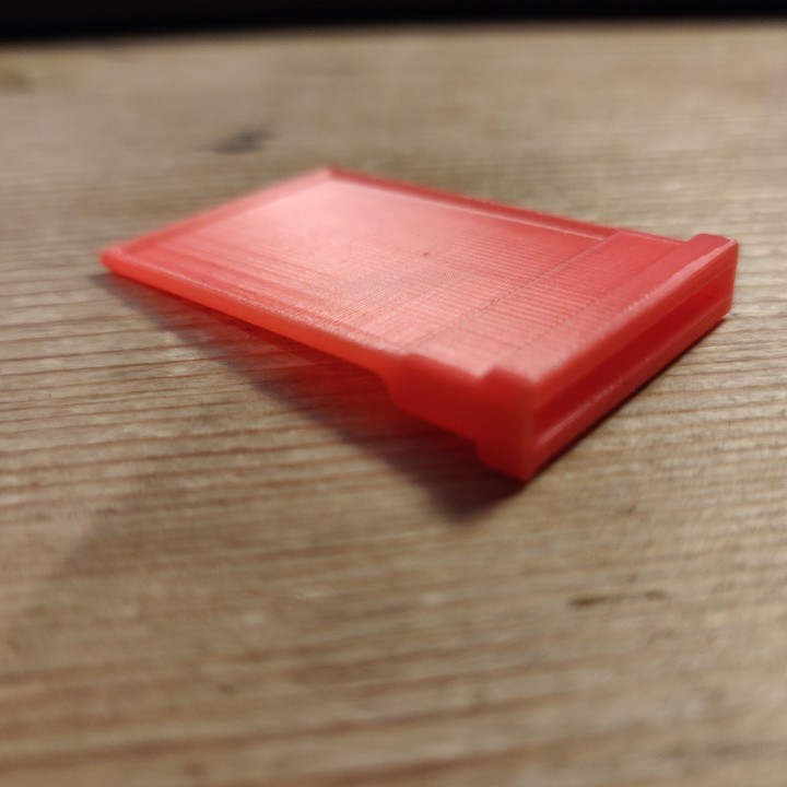 3D Printable SD card label by Jens Dittmar