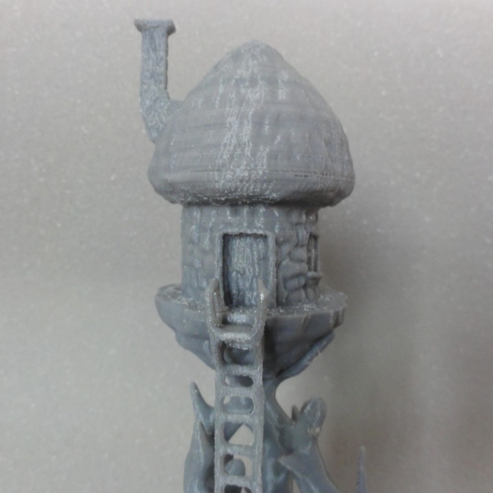 3D Printable A tree house by BlueBoxGoblin