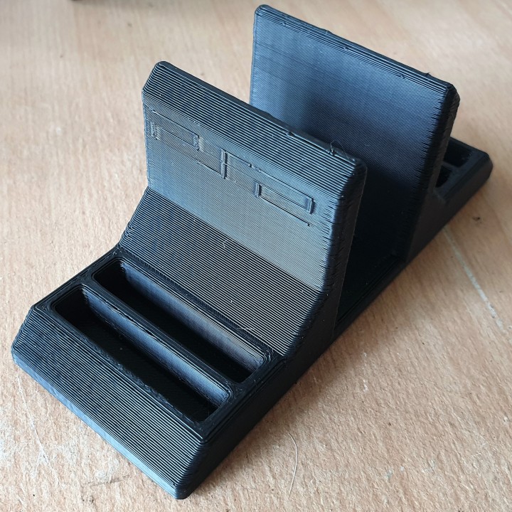 3D Printable Playstation 2 Vertical Stand by Douglas Dutton