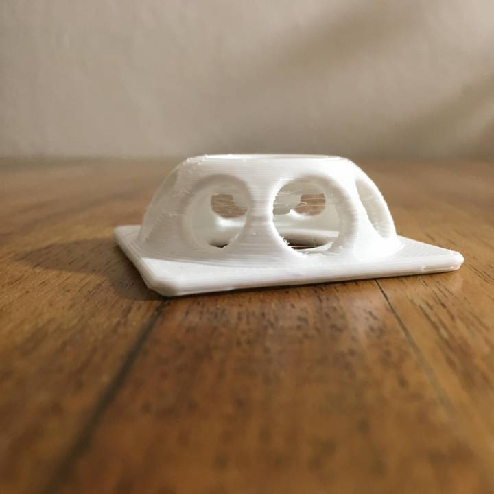 3D Printable Forstner drill guide by Alex Kenis