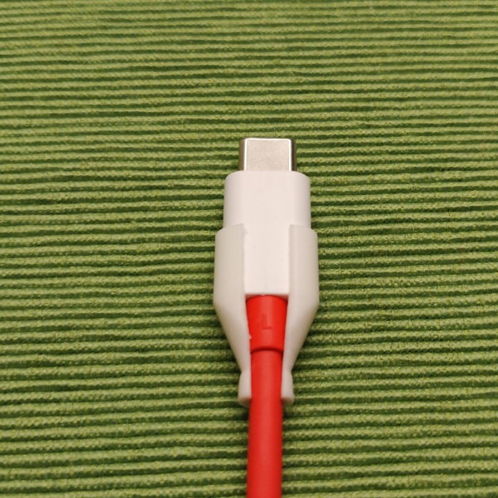 3D Printable Oneplus type C cable protector by timotej