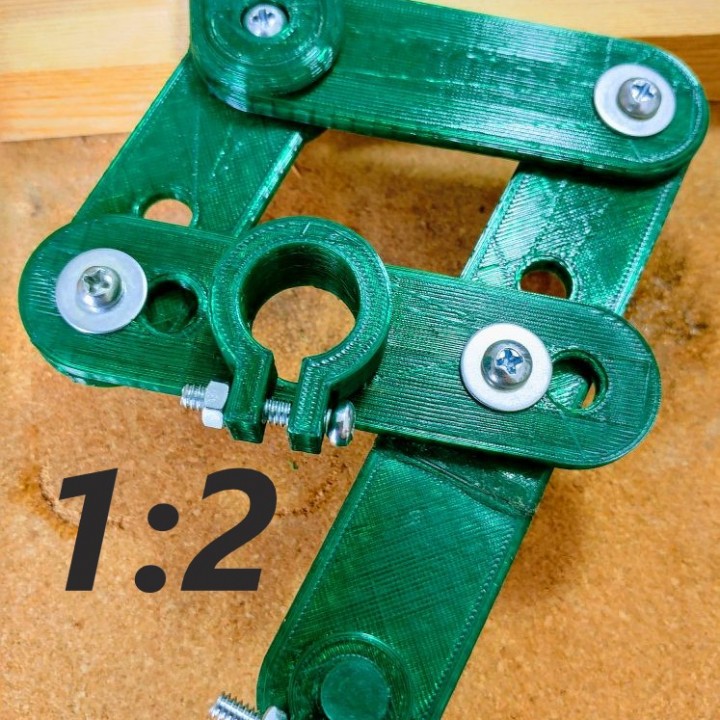 3D Printable The dremel pantograph by bar spielberg