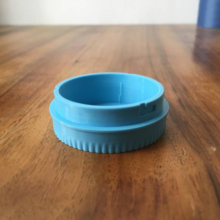 3D Printable Grindmatic coffee grinder lid by VAXXi