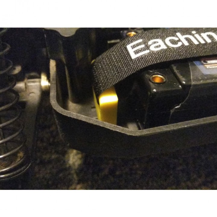 3D Printable RC Car battery strap post by VAXXi