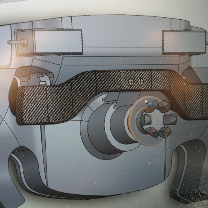 3D Printable Ferrari SF-70H F1 Steering wheel Prop by Daan Schuurmans