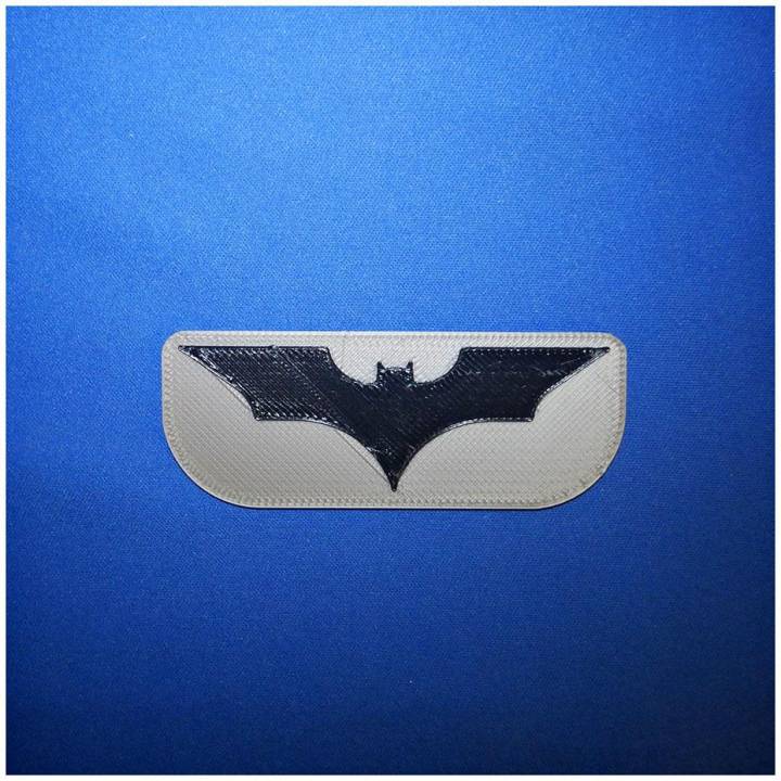 3D Printable Batman sign by Sarah Melli