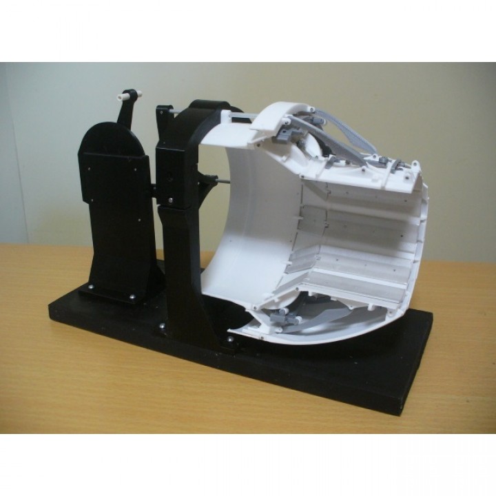 3D Printable Variable Nozzle for Jet Engine, Roller & Cam Type by Motoo ...