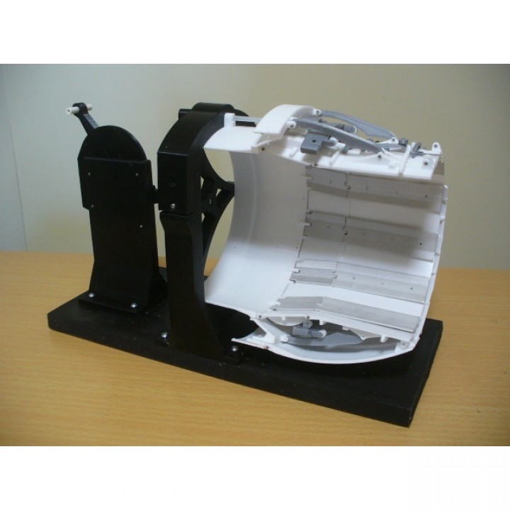 3D Printable Variable Nozzle for Jet Engine, Roller & Cam Type by Motoo ...