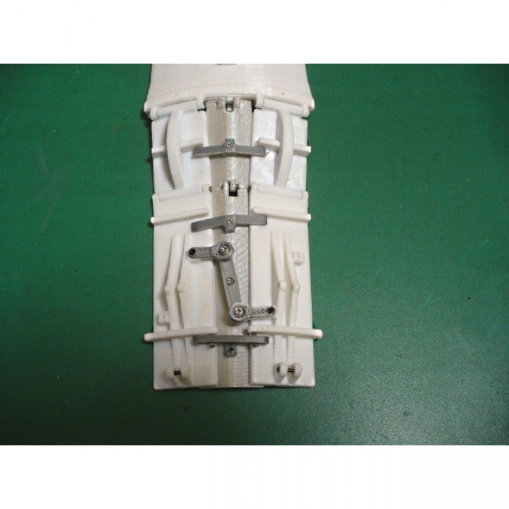 3D Printable Variable Nozzle for Jet Engine, Roller & Cam Type by Motoo ...