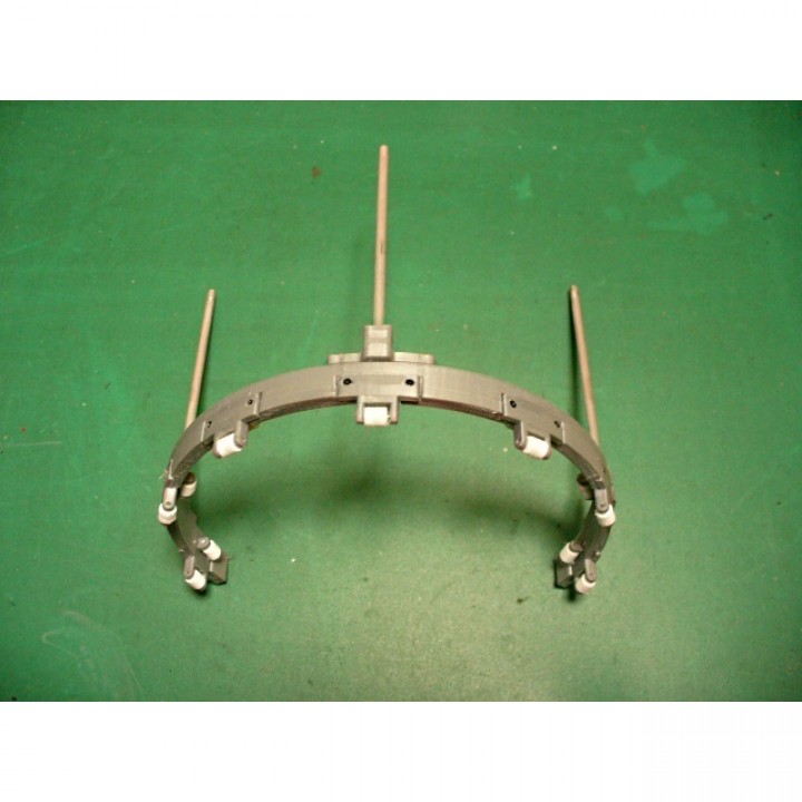 3D Printable Variable Nozzle for Jet Engine, Roller & Cam Type by Motoo ...