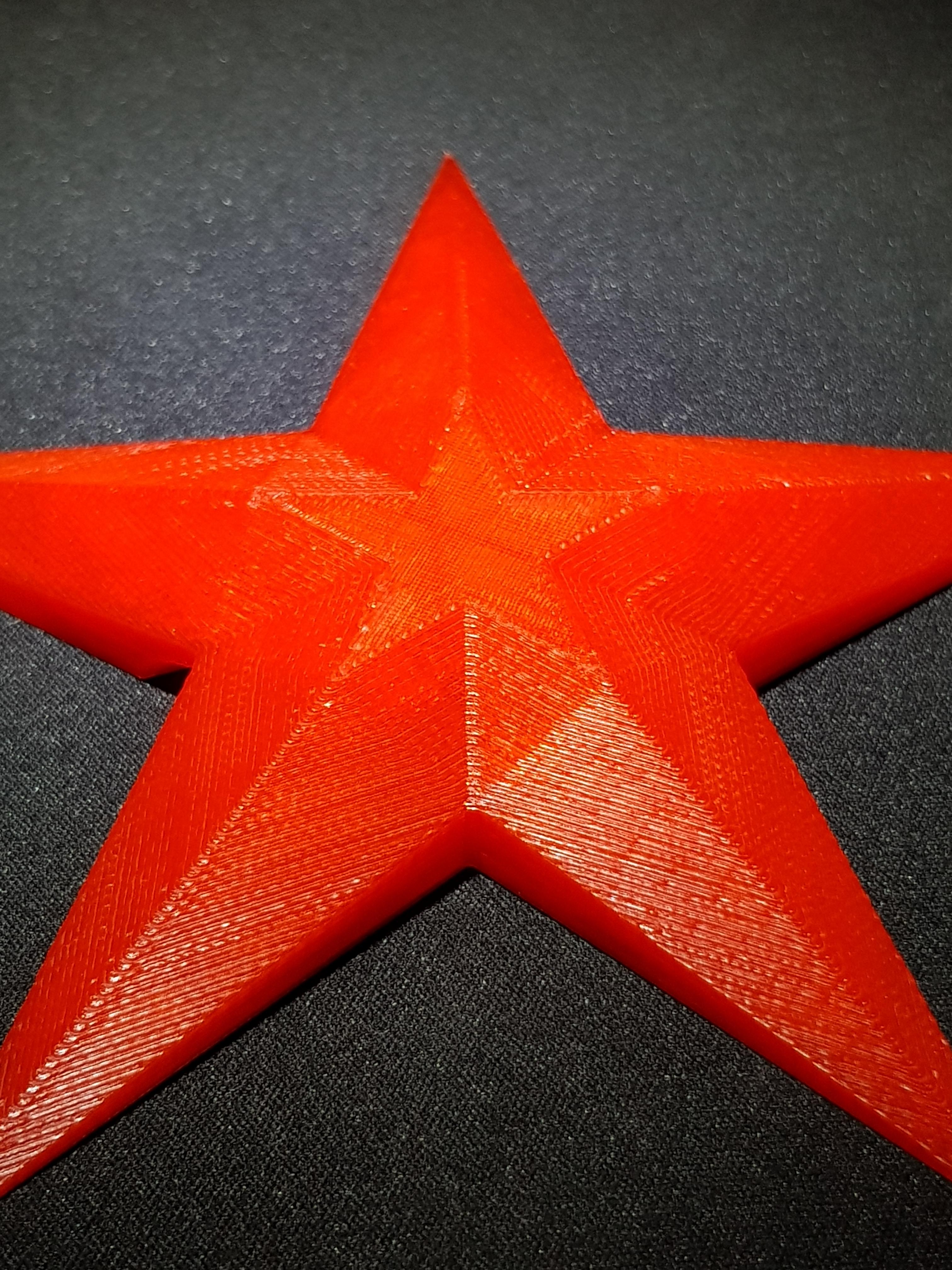 3D Printable Christmas tree star by Toni Nadal