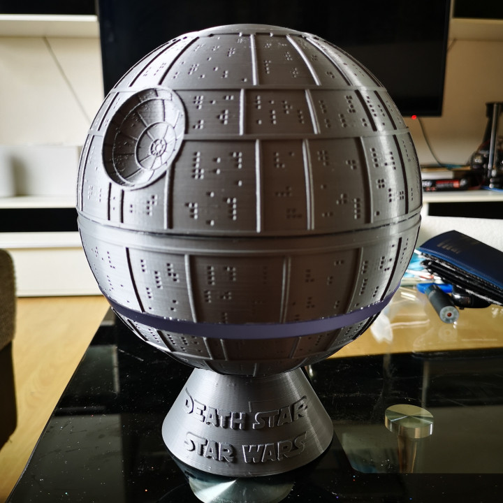 3D Print of Death Star by psitama