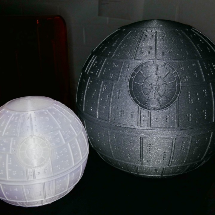 3D Printable Death Star by Jukka Seppänen