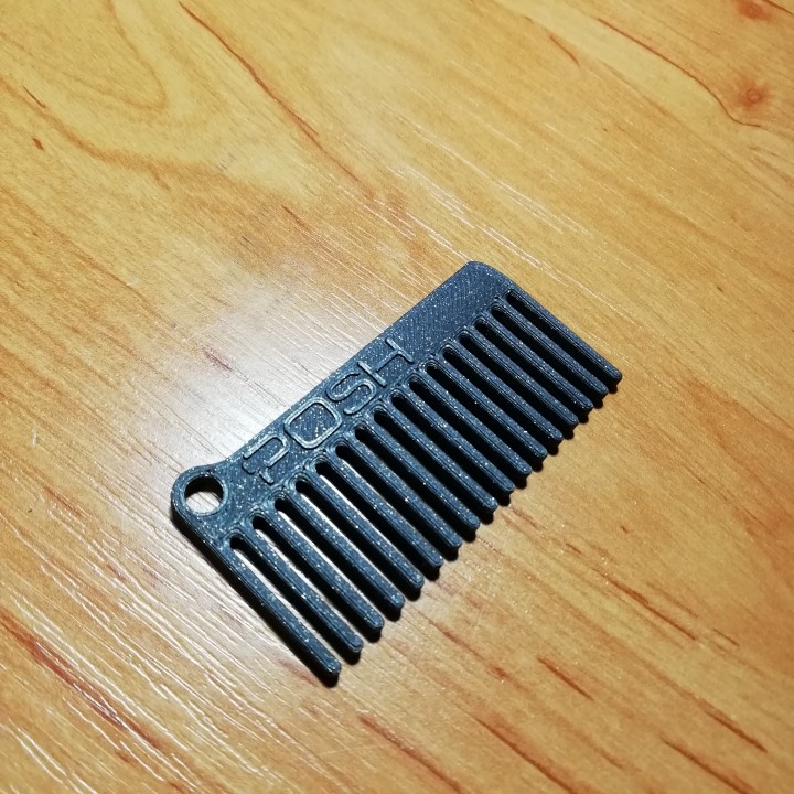 3D Printable Comb_on_keys by Vojtěch Pošík