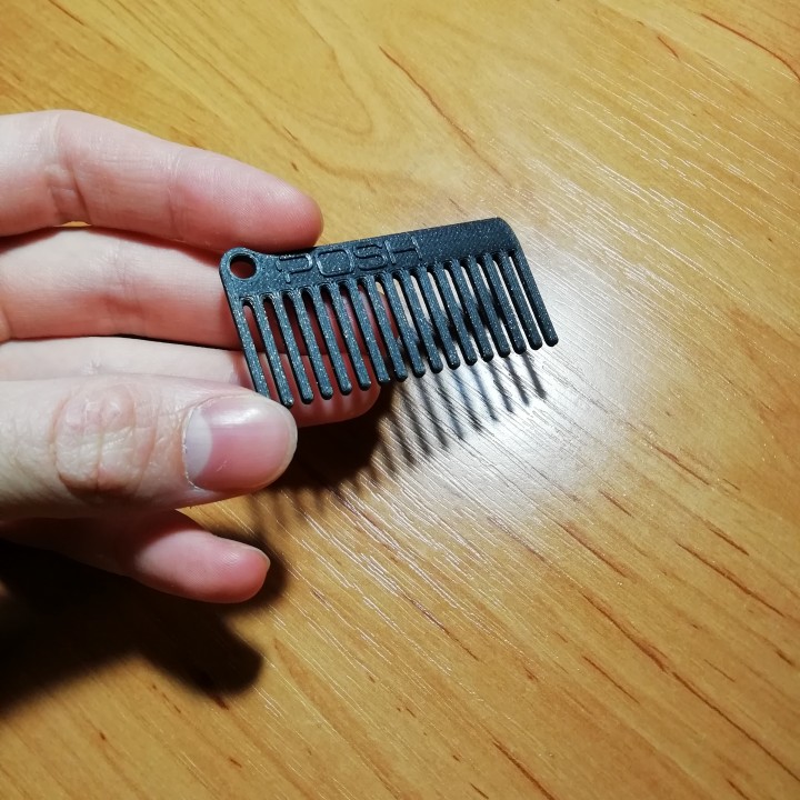 3D Printable Comb_on_keys by Vojtěch Pošík
