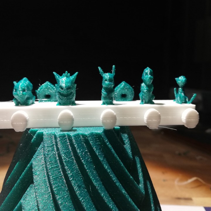 3D Printable pokemon key hanger by Prodromou Dimitris