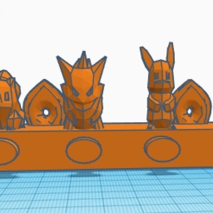 3D Printable pokemon key hanger by Prodromou Dimitris