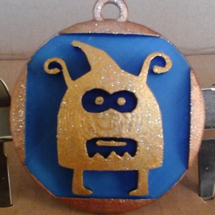 3D Printable MONSTROUS CHRISTMAS DECORATION Nº16 by JOSE LUIS