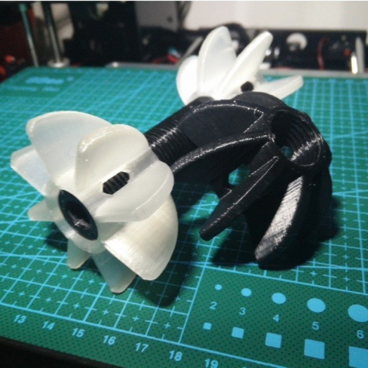 3D Printable Universal Spool Holder by Mike Vol
