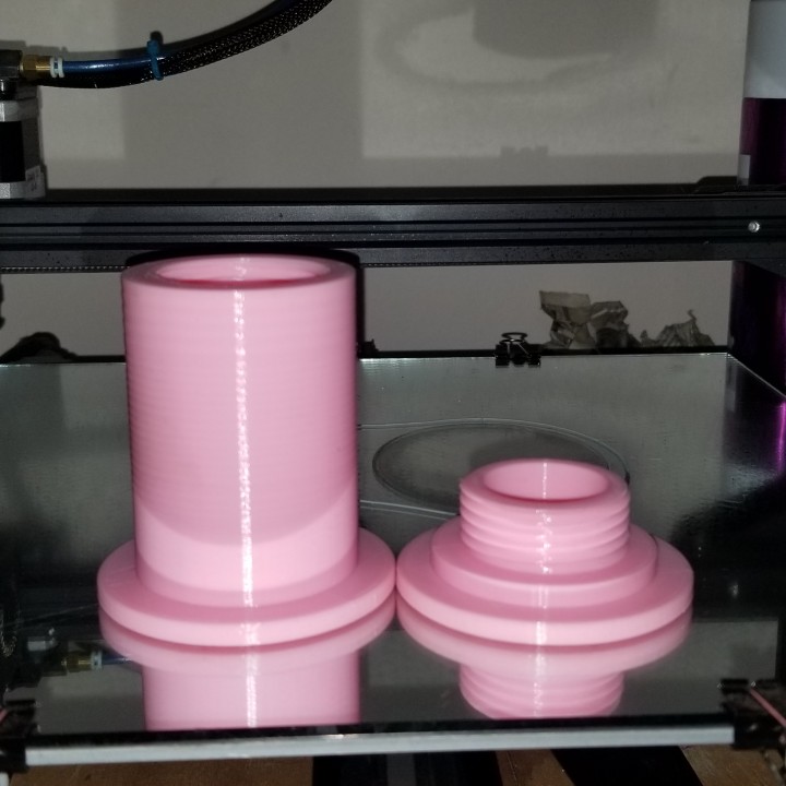 3D Printable Hatchbox Filament Bushing by GunGeek