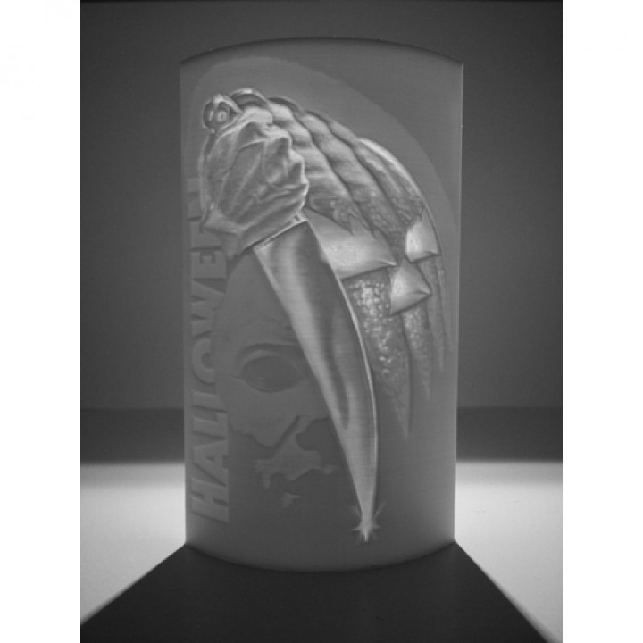 3D Printable Halloween Lithophane by Mike Vol