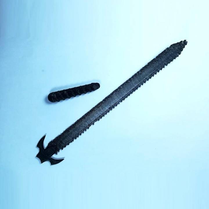 3D Printable Dragon Ball Janemba Sword by Maik Sommer