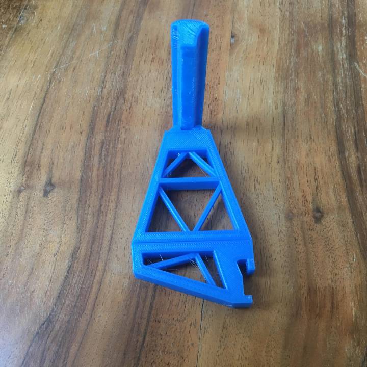 3D Printable Versatile Prusa Mk3 Spool Holder by Madi MacKenzie