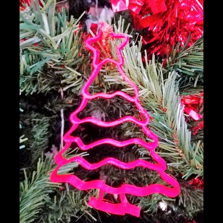 3D Printable Christmas tree Cookie mold by Daniel Hernández Martín