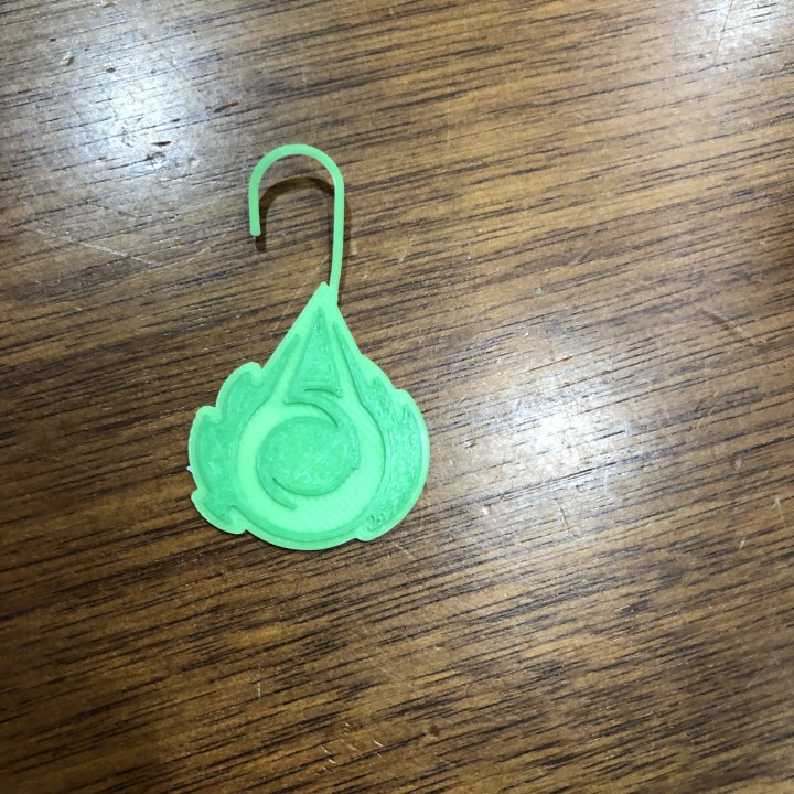 3D Printable Moira Ult Icon Ornament by Nicholas Dienstbier