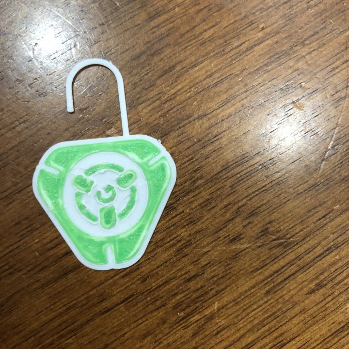 3D Printable Tracer Ult Icon Ornament by Nicholas Dienstbier