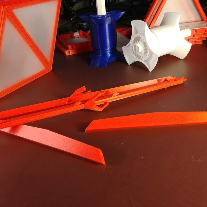 3D Printable Filament Guide and Spool Enclosure by William Dutcher