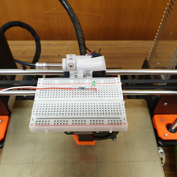 3D Printable Prusa i3 Mk3 Filament Sensor Addon by Brodie Fairhall