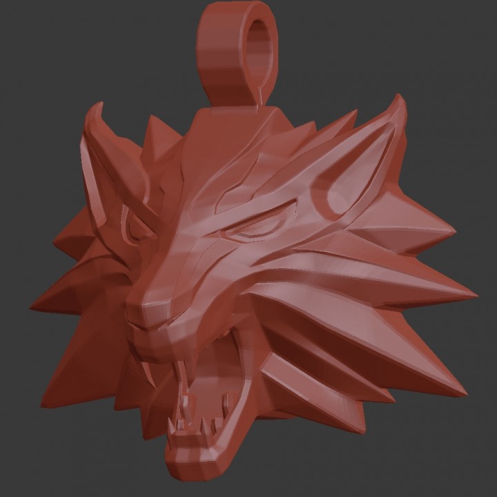 3D Printable The Witcher Geralt's Medalion (Game Franchise) by Yan Gomes