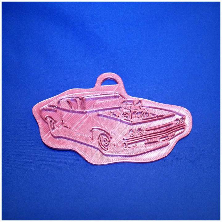 3D Printable Car Key by Marlon John