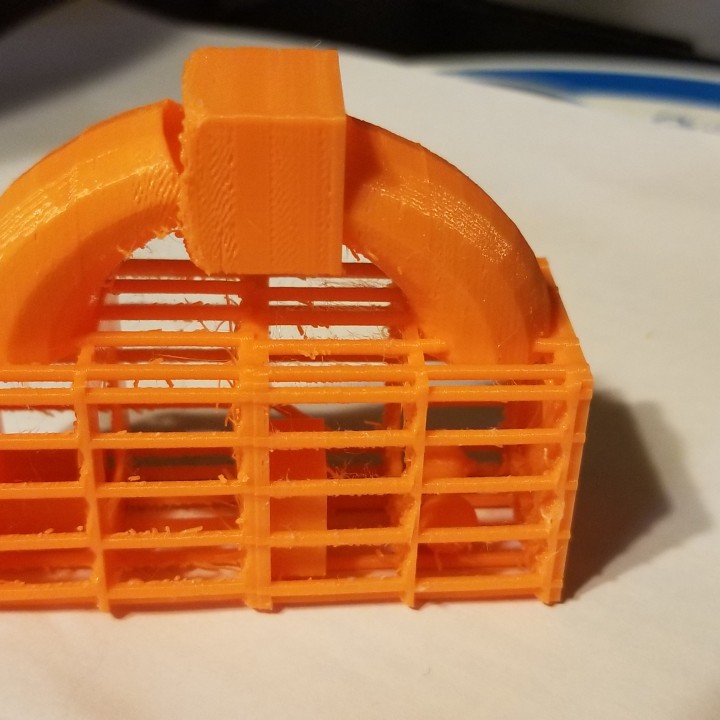 3D Printable Caged Ball 3 by Brian Mayrose