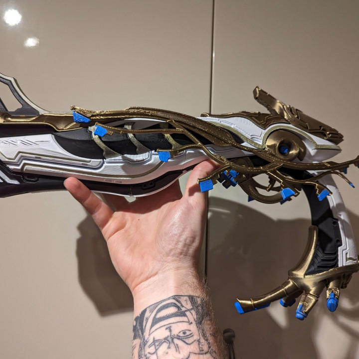 3D Print of Bolto / Akbolto Prime (Warframe) by Bighairyaxeboy