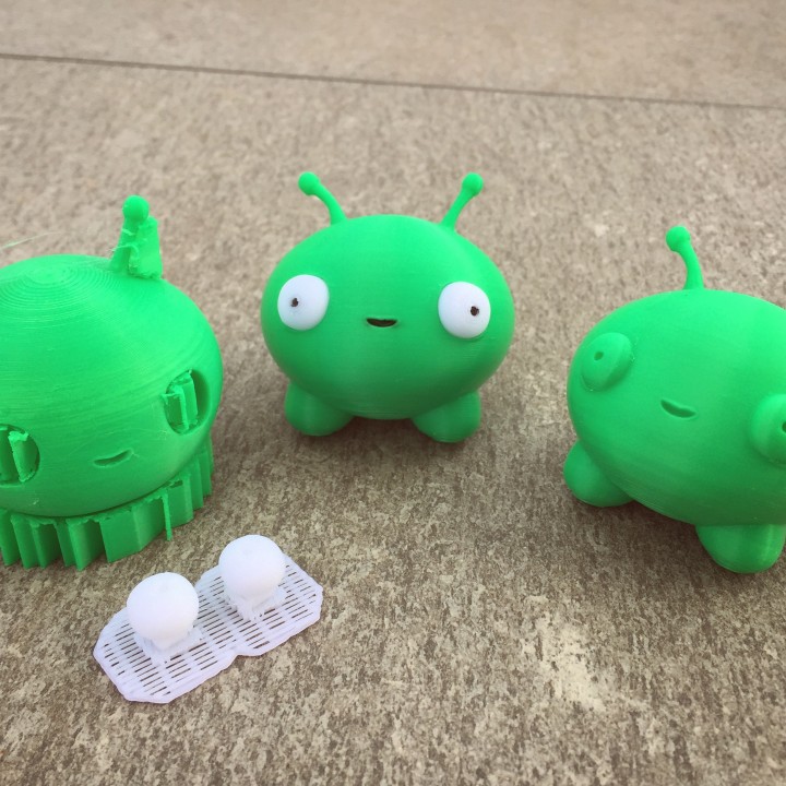 3D Printable Mooncake - Final Space by Jon Cleaver