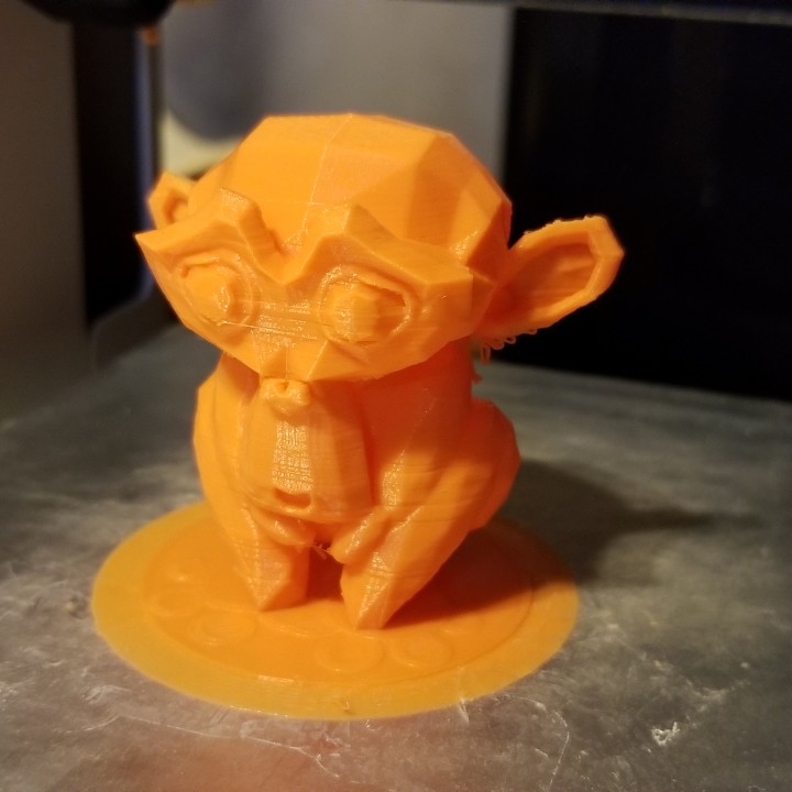 3D Printable Blender Monkey by Brian Mayrose