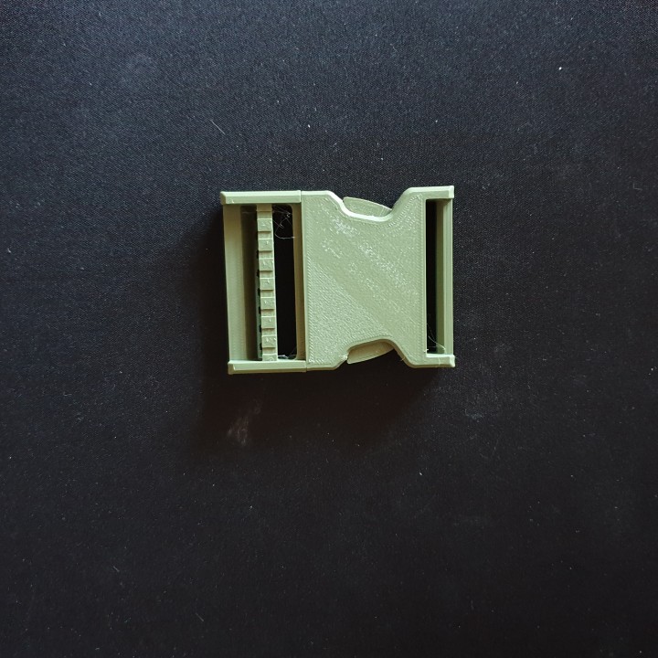 3D Printable Plastic Buckle - Large by Brodie Fairhall