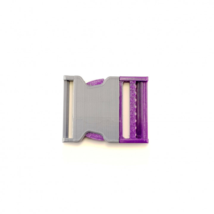 3D Printable Plastic Buckle - Large by Brodie Fairhall