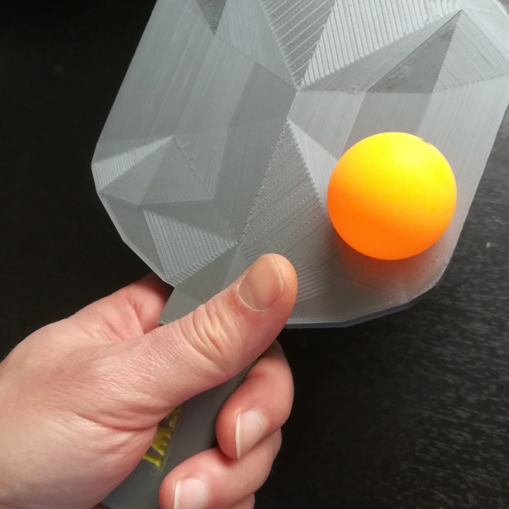 3D Printable Effect table tennis racket by Guillaume