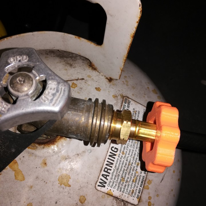 3D Printable Propane Wrench by Alan Ludwig