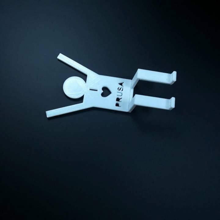 3D Printable Prusa man for pimp my prusa by Michael Fox