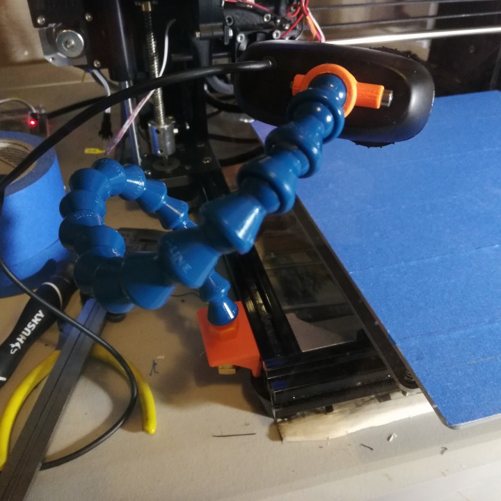 3D Printable Loc Line Camera Mount by Alan Ludwig