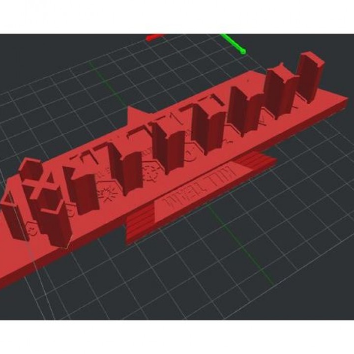 3D Printable Kill Team Token holder by Xar Exanz