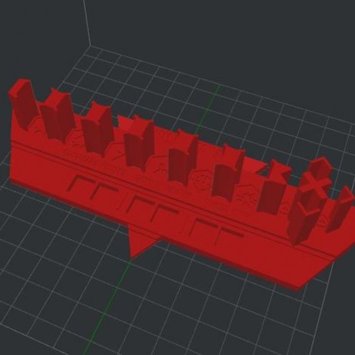 3D Printable Kill Team Token holder by Xar Exanz