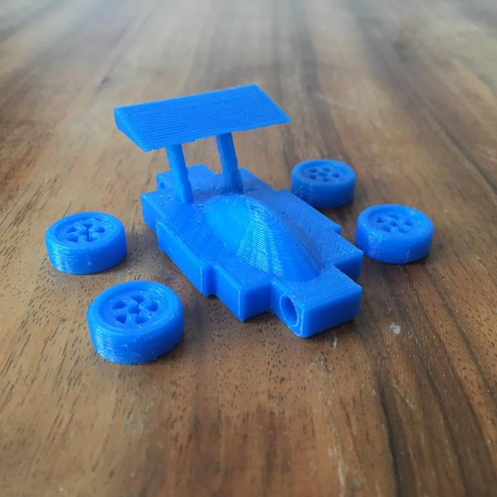 3D Printable race car design by Aidan barnes shane