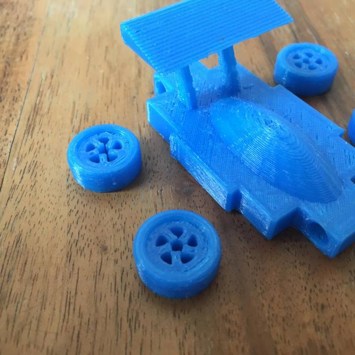 3D Printable race car design by Aidan barnes shane